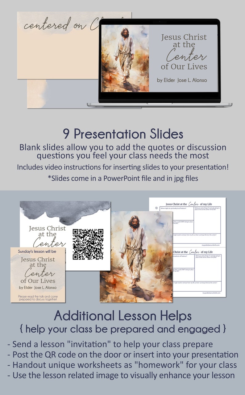 Jesus Christ at the Center of Our Lives Elder Jose F. Alonso April 2024 General Conference ...