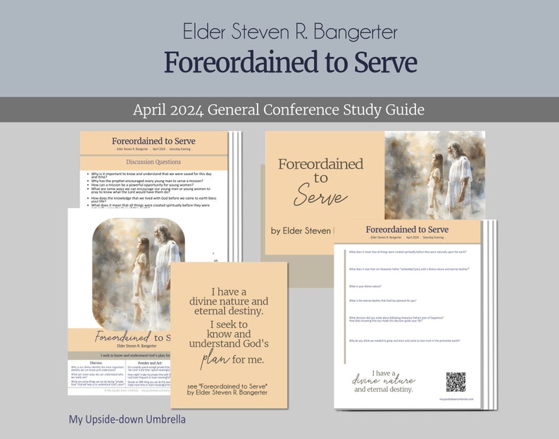 Foreordained to Serve - Elder Steven R. Bangerter - April 2024 General ...