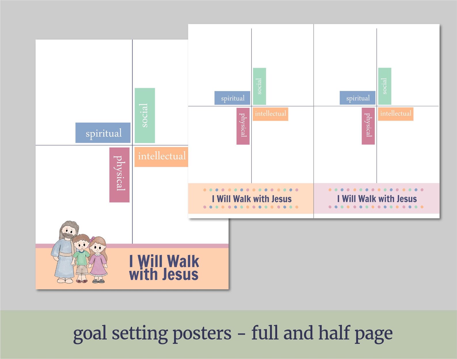 PRIMARY Goal Setting Kit for LDS Children and Youth Program | 2026 "i ...