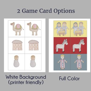 Christmas Nativity Memory Match Game | Christian Christmas Activities ...