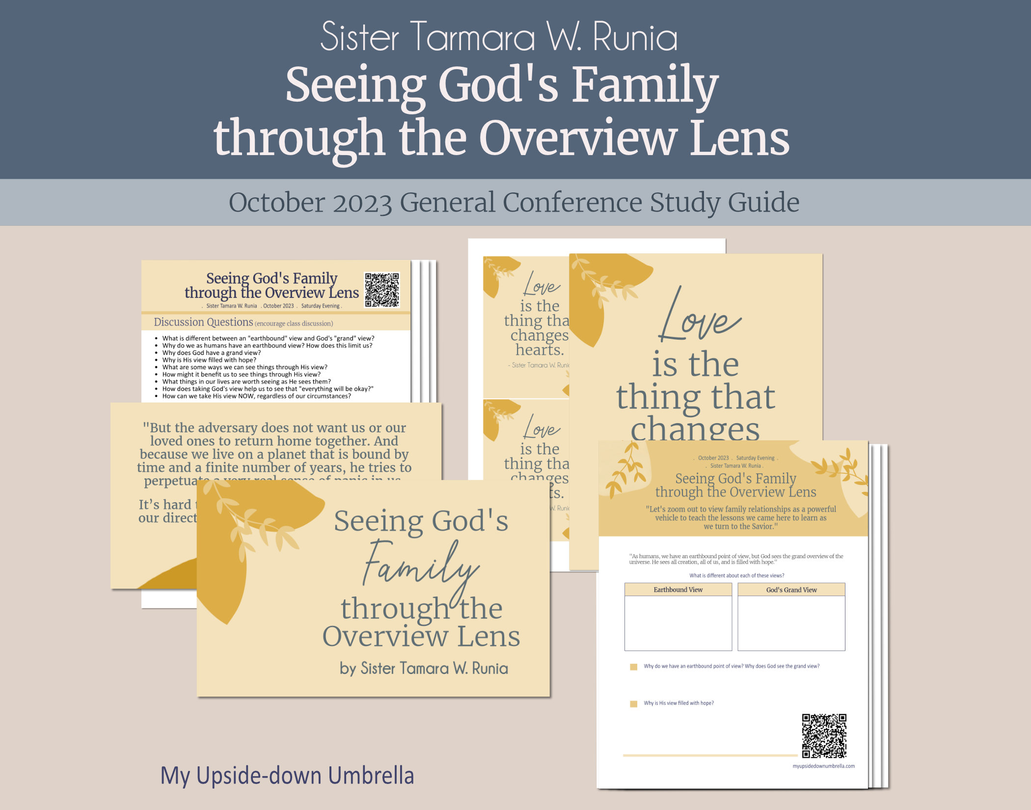 Seeing God's Family Through the Overview Lens Tamara W. Runia, Relief ...