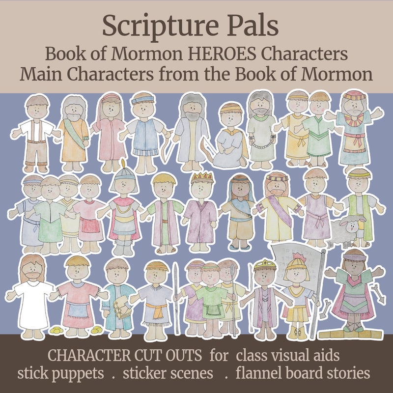 Book of Mormon Heroes - Etsy