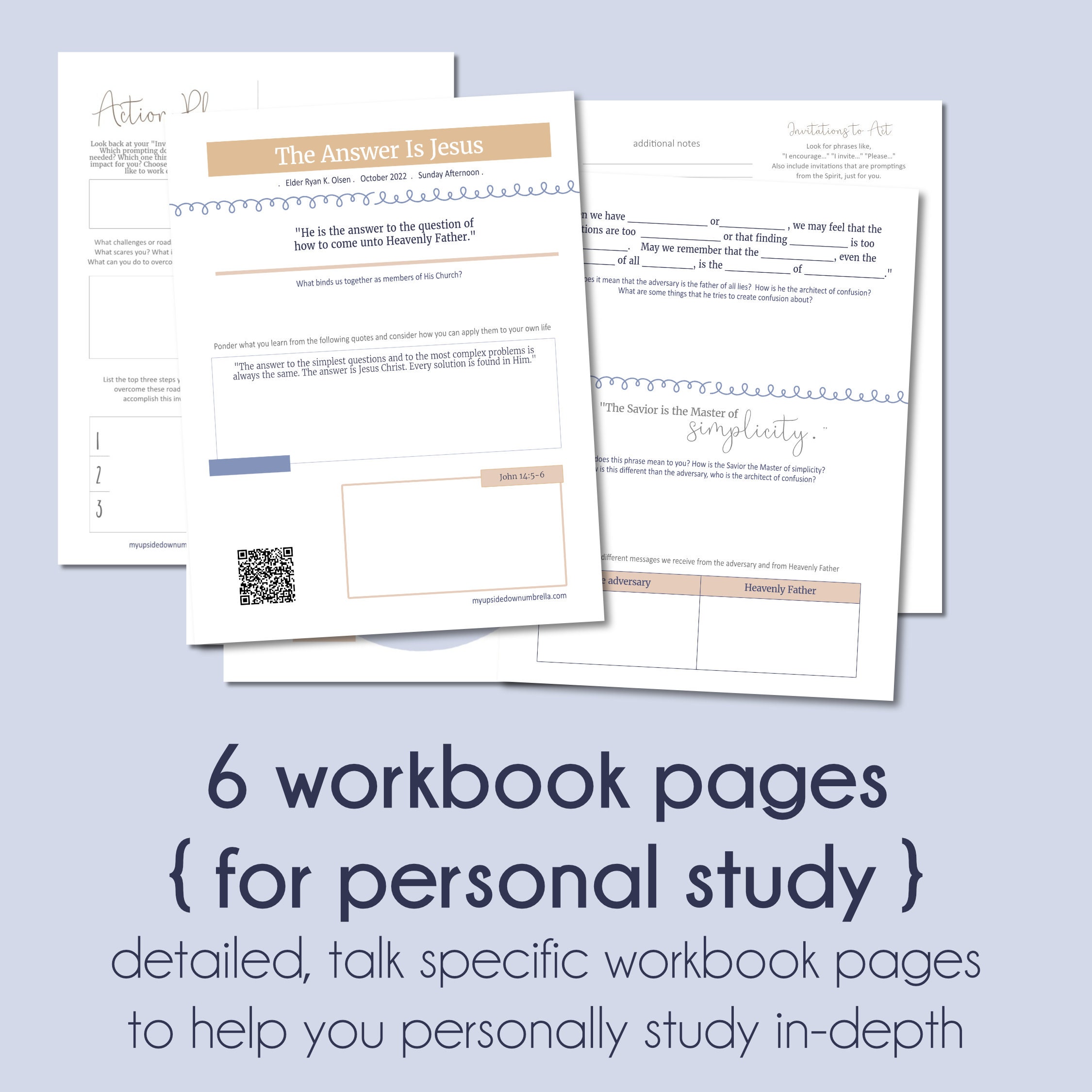 The Answer is Jesus Elder Ryan K. Olsen General Conference Study Kit ...