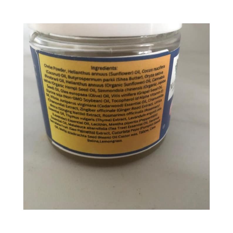 Chebe Mega Growth Hair Grease 4 0z Jar - Etsy