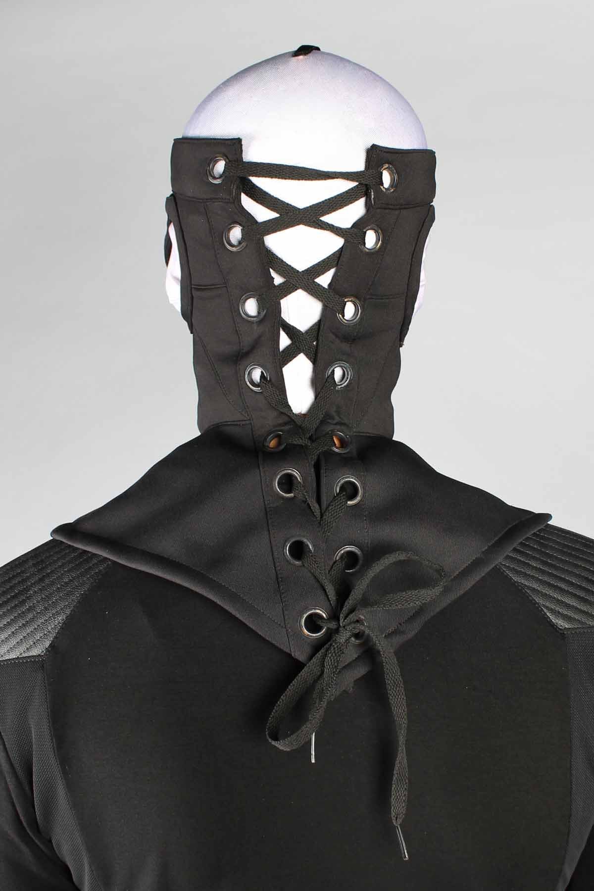 Black SUPER HERO BALACLAVA by Eyecon Cosplay Gambit Havok - Etsy Canada