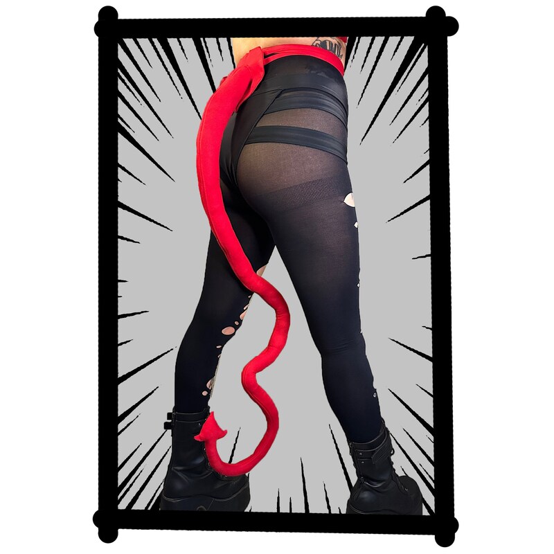 Halloween Costume Devil Tail - Etsy