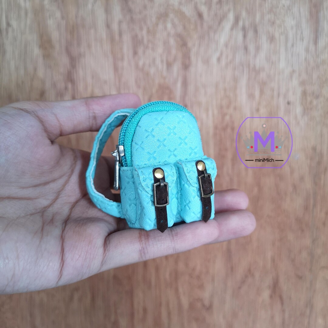 Miniature Backpack for Dolls 1/6 Scale, Doll Bag, Doll Accessories ...