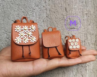 Miniature Backpack for Dolls 1/6 Scale Doll Bag Doll | Etsy