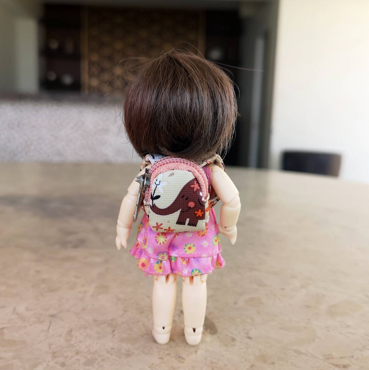 Miniature Backpack With Theme for Dolls 1/12 Scale Doll Bag | Etsy