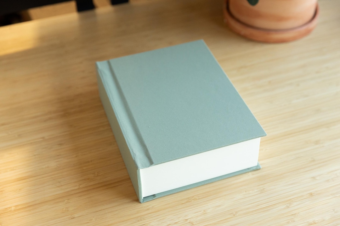 Sage Linen 5x7 Photo Album | Slip-in Matted Portrait Album - Etsy
