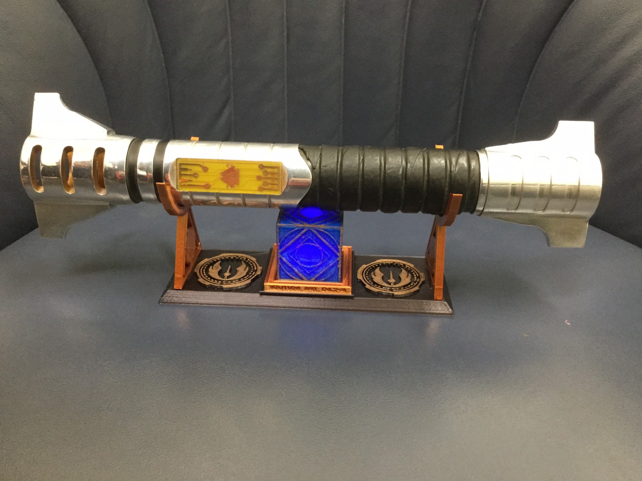 Jedi LED Lightsaber Display Stand - Etsy