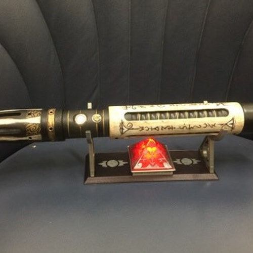 Sith Code LED Lightsaber Display Stand - Etsy