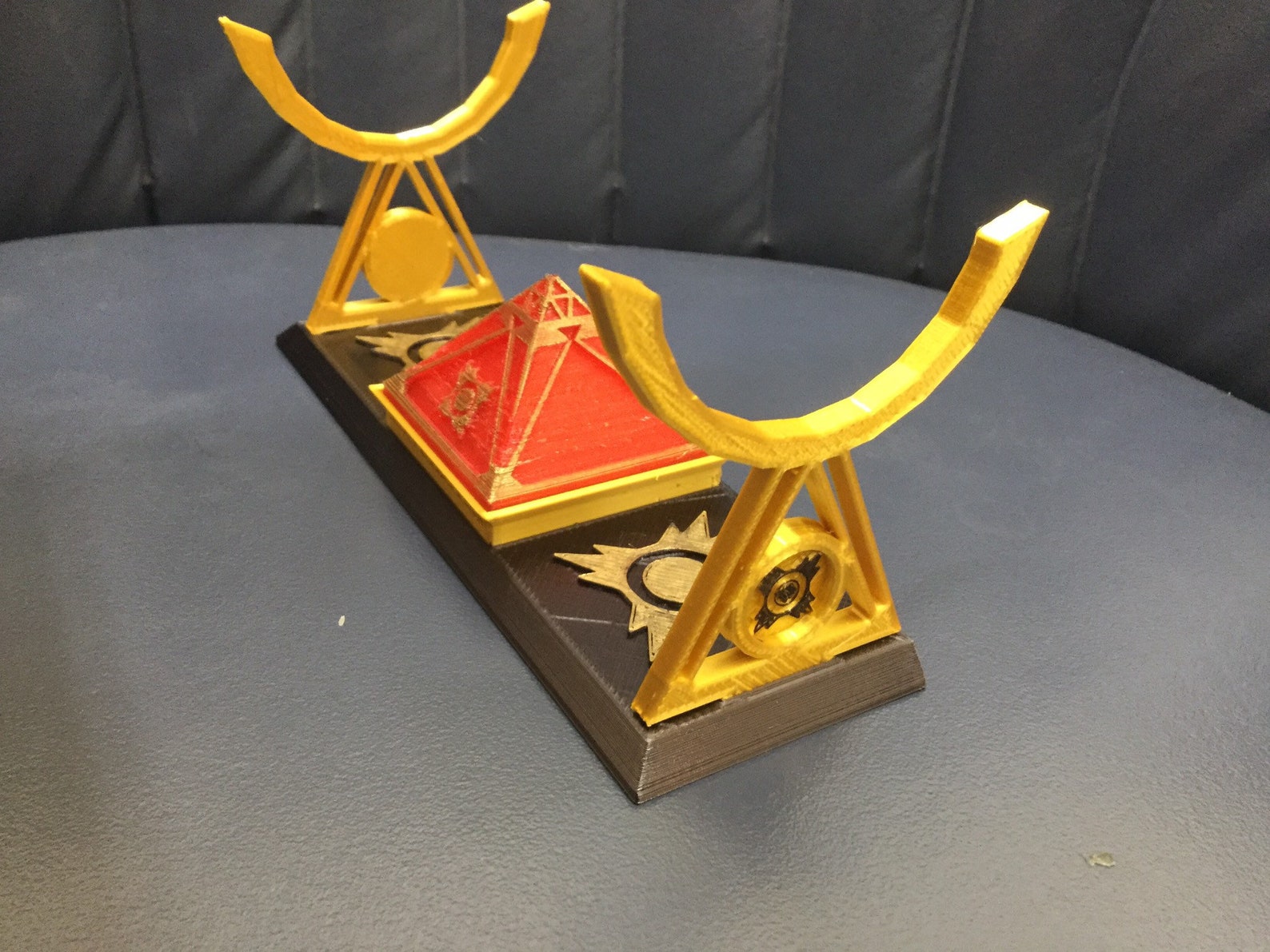 Sith Star LED Lightsaber Display Stand | Etsy