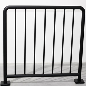 Modern Metal Round Guardrail Railings, Stair Railing, Custom Length ...