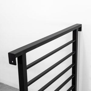 Horizontal Flat Bar Railing, Modern Metal Horizontal Bar Railings ...