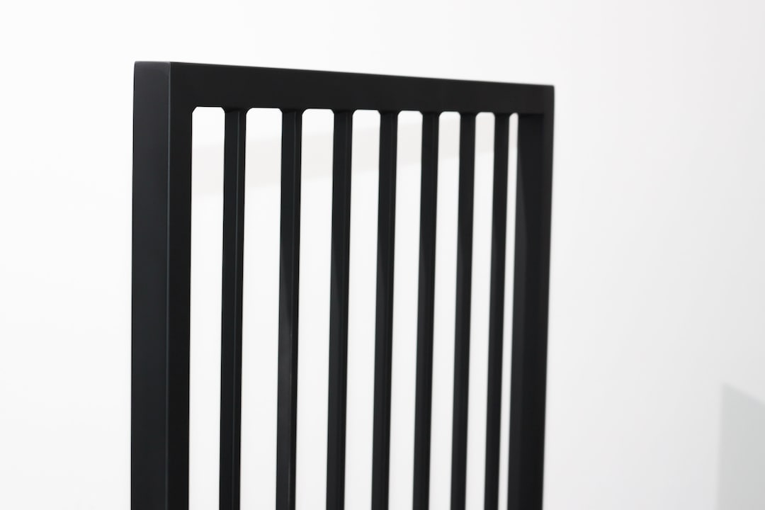 Square Metal Railing (guardrail), 1.5" X 1.5" Top & Bottom Rail + Posts ...