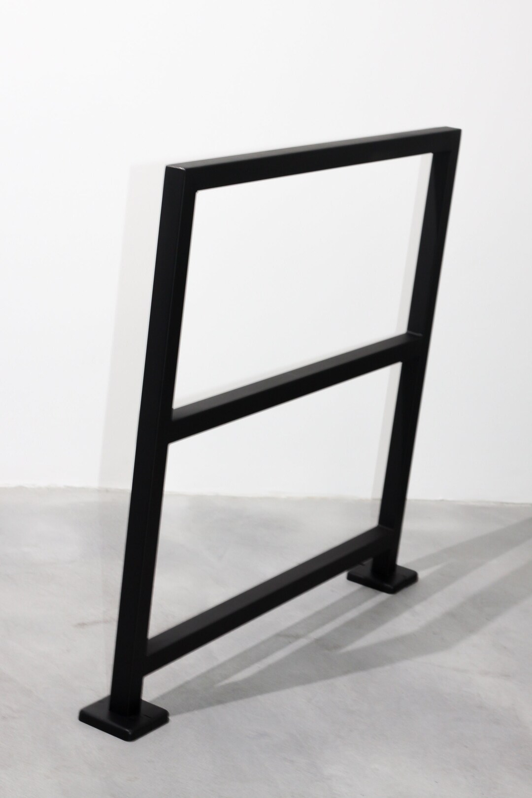 Minimalist Square Metal Railing Custom Made to Size for Porch, Square ...