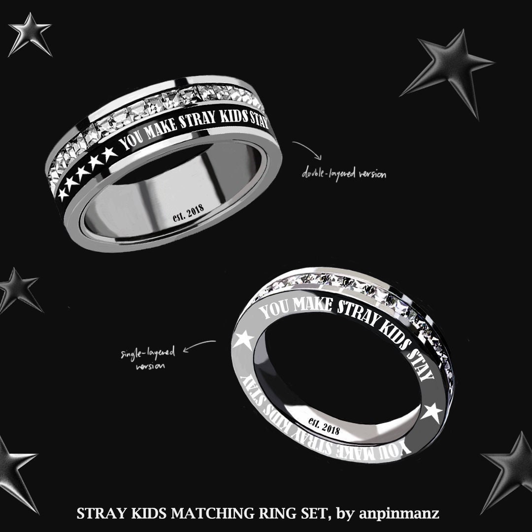 Stray Kids Merch SKZ Inspired Jewelry Set - Stray Kids Necklace ...