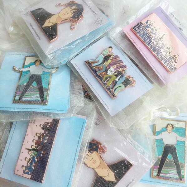 Bts Enamel Pin - Etsy