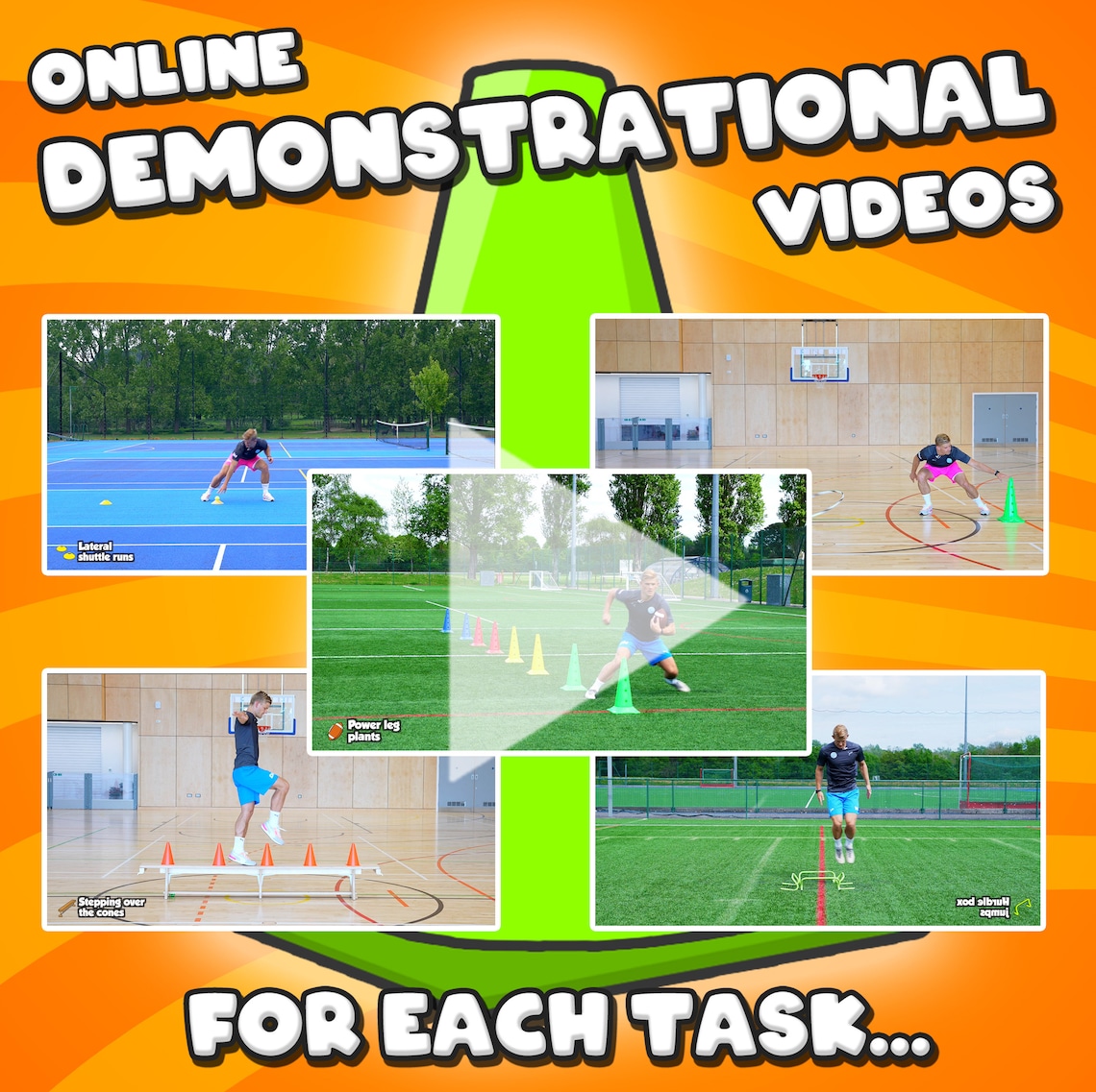 Movement & Locomotion Skills - Printable Task Cards for PE and Sport - Etsy