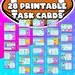 Throwing & Catching Skills - Printable Task Cards for PE and Sport - Etsy