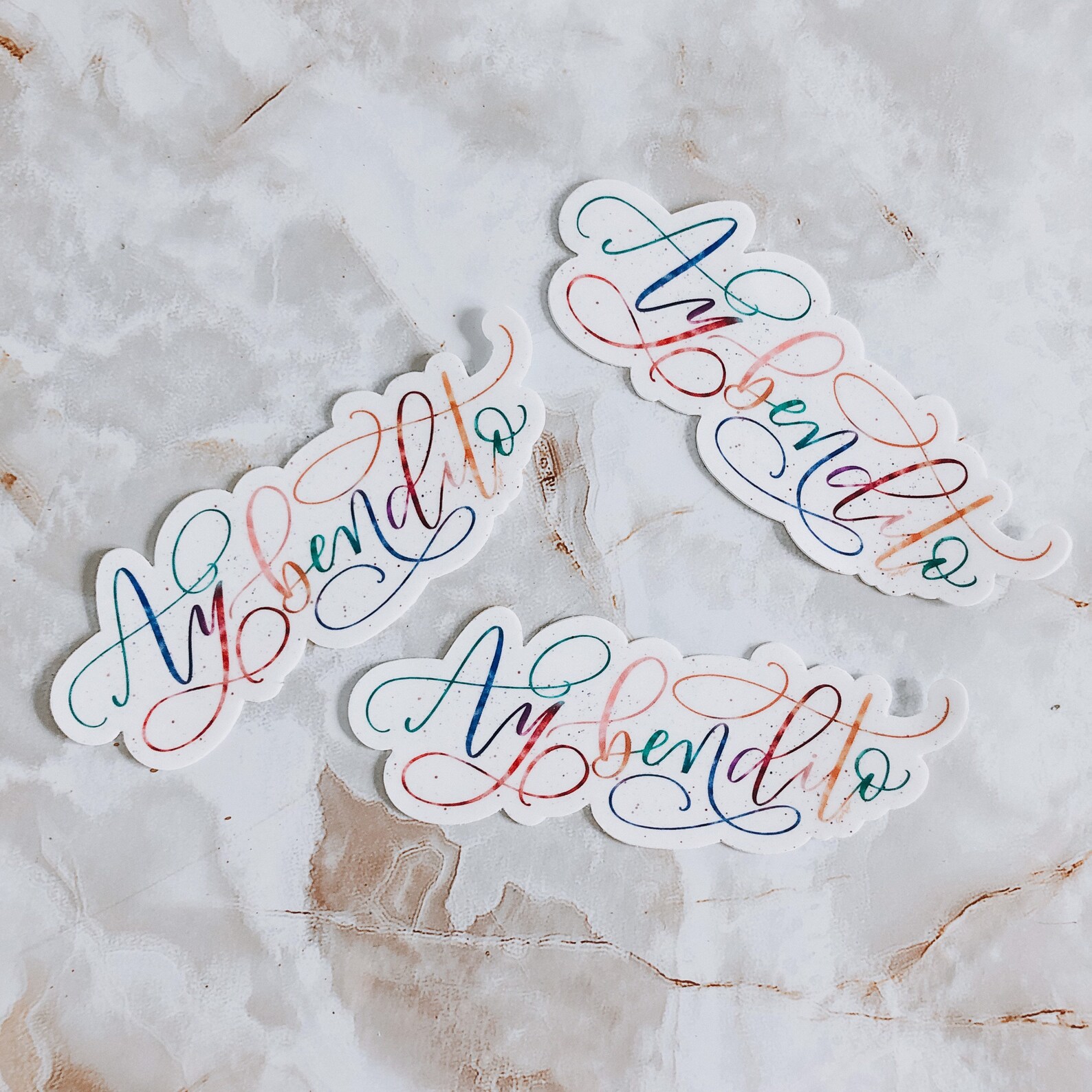 Ay Bendito Watercolor Sticker - Etsy