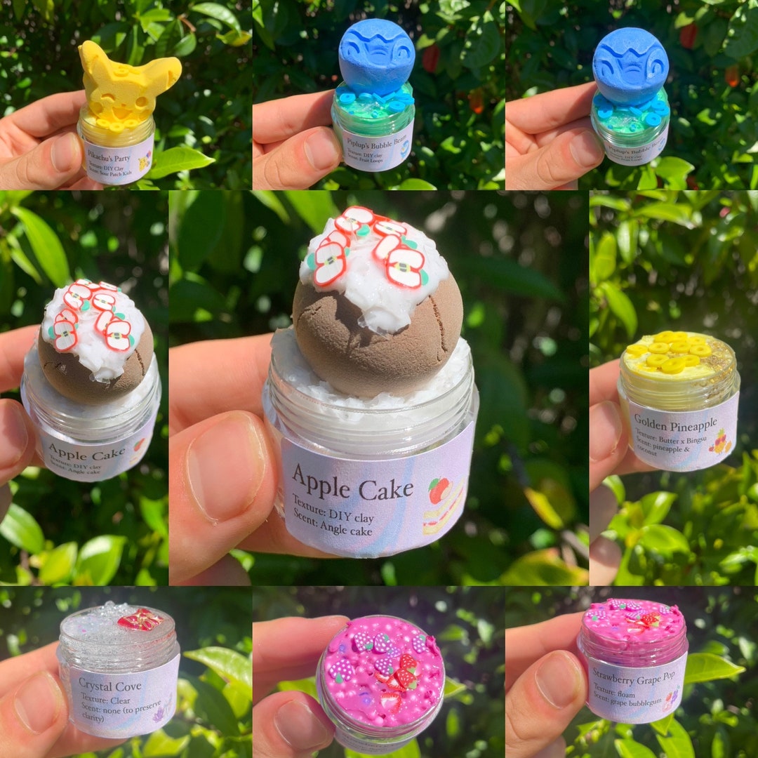 5 Slime Pack! Get Slimes Shown in the Picture, Scented, High Quality ...