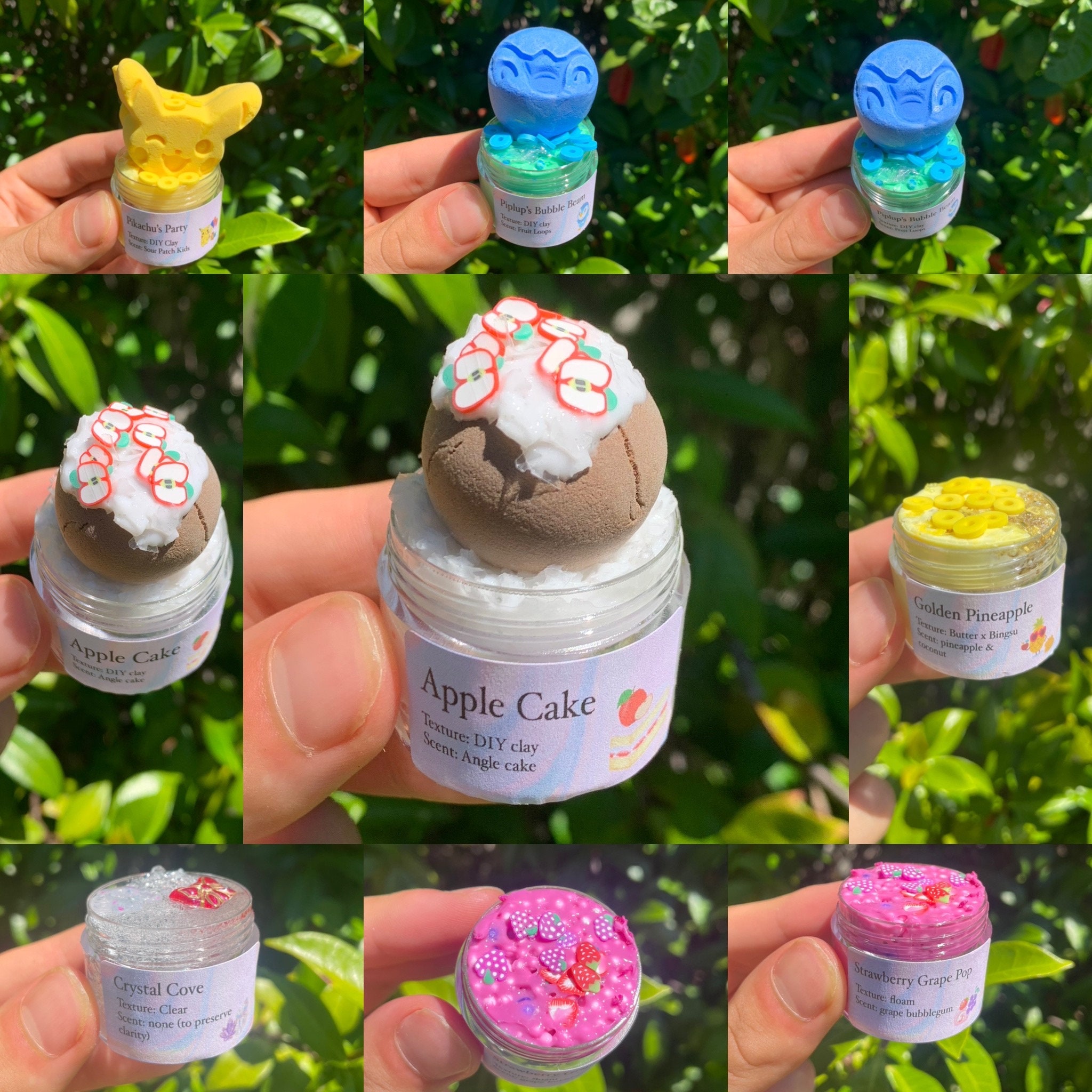 5 Slime Pack! Get Slimes Shown in the Picture, Scented, High Quality ...