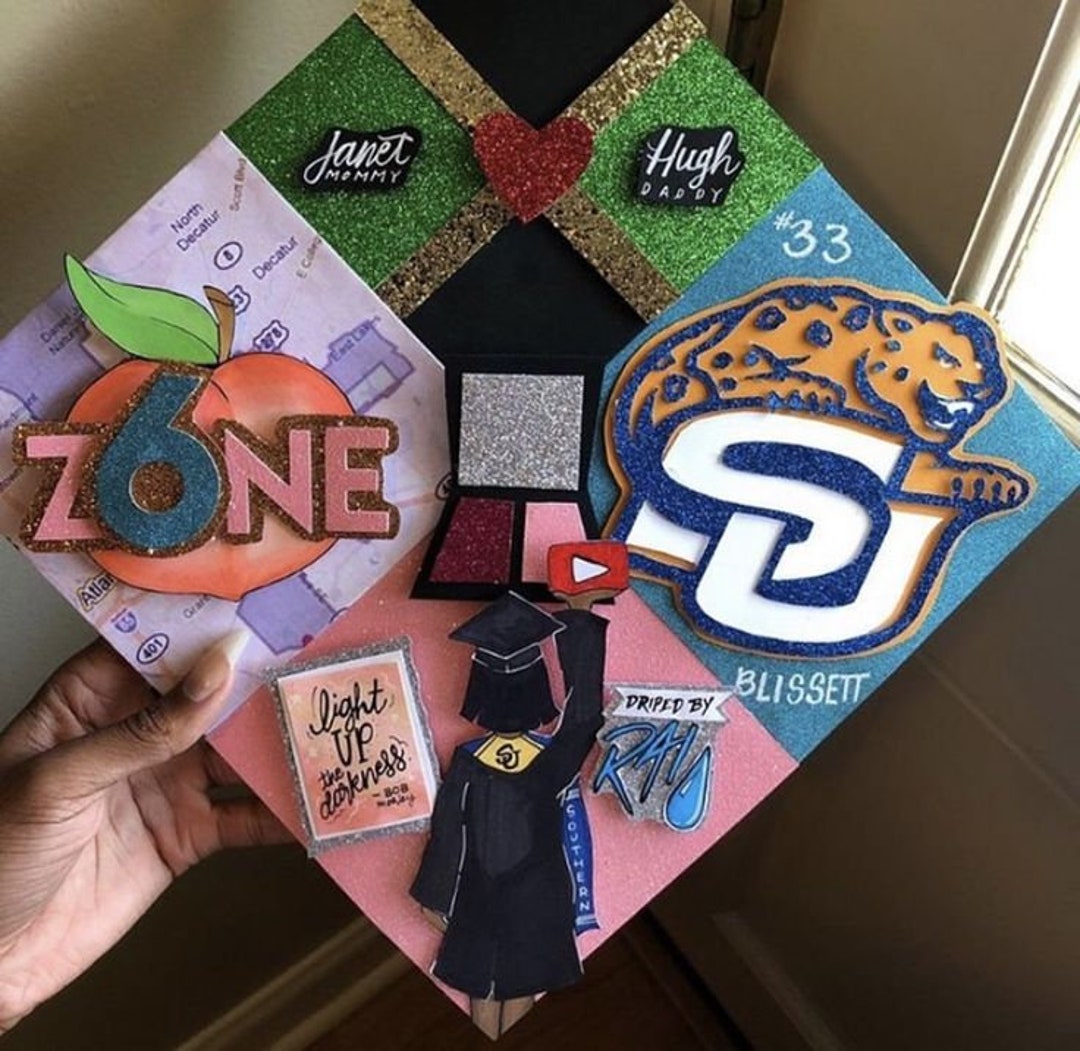 Personalized Graduation Cap Design | Graduation Cap Design | Design on ...