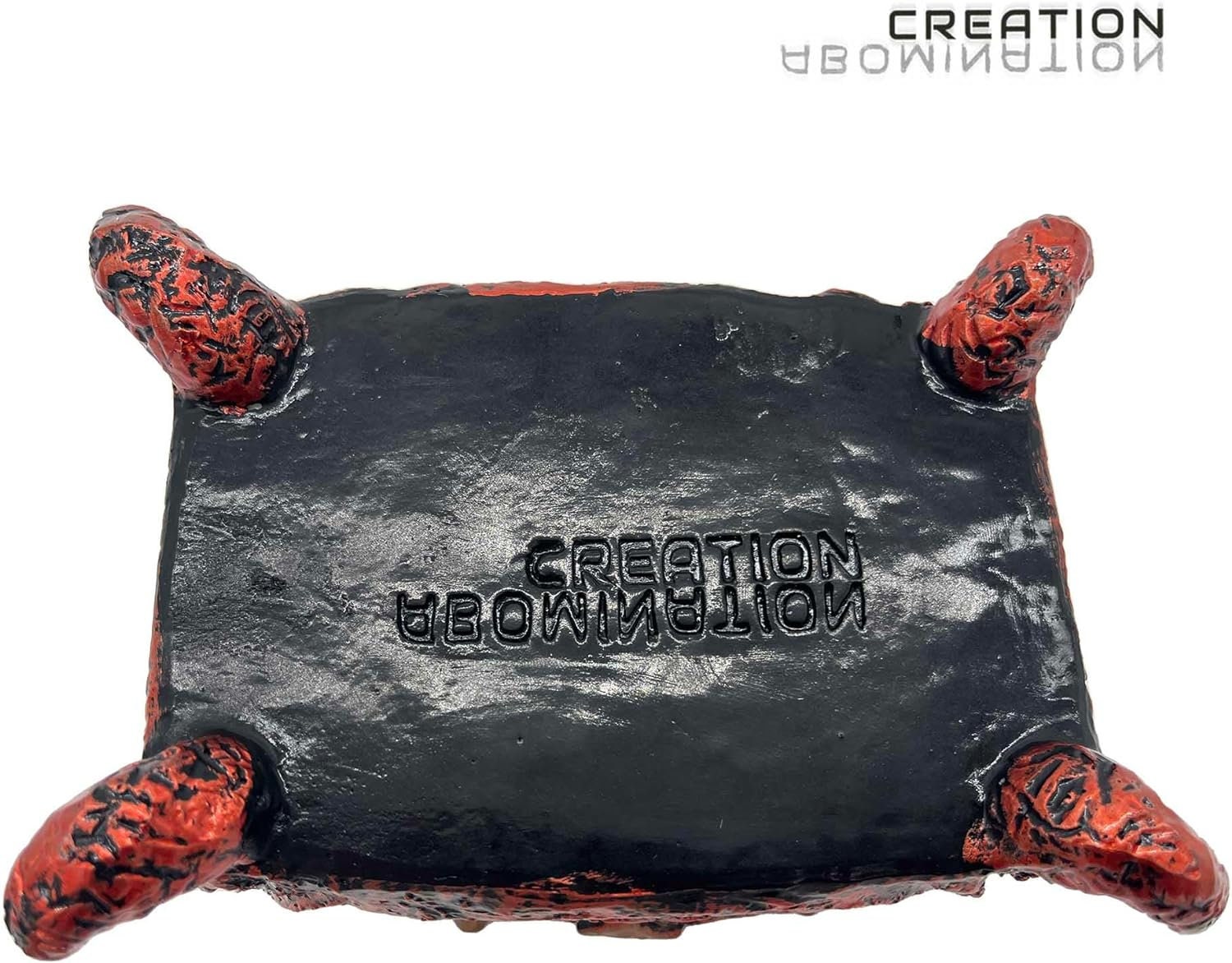Mimic Dice Box red Dungeons and Dragons Chest Storage Box Hand Crafted ...