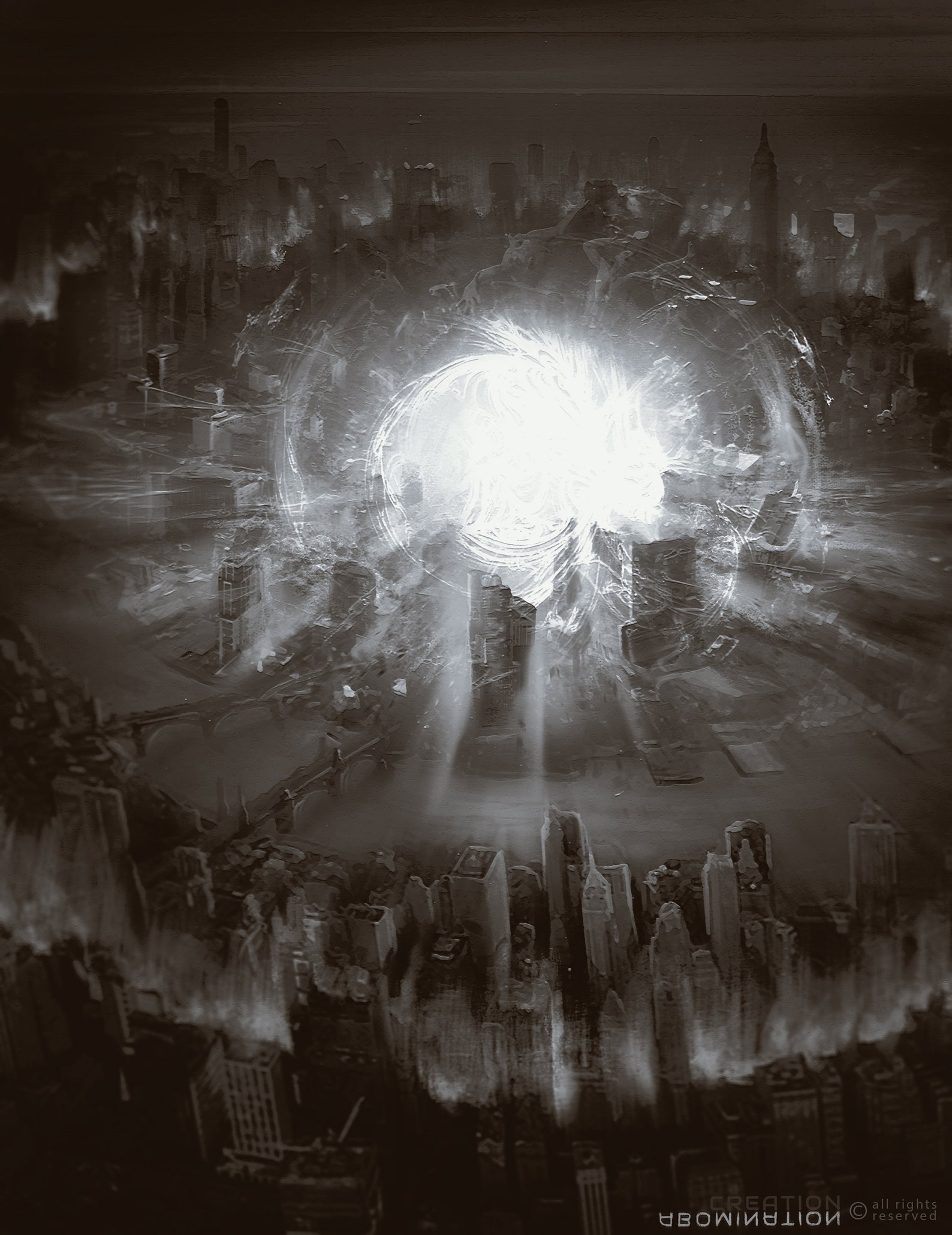 Explosion Creation Abomination - Etsy