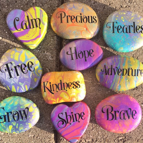 Inspirational Painted Rocks | Etsy