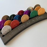 Personalized AA Coin Display Holder Featuring the Promises of ...