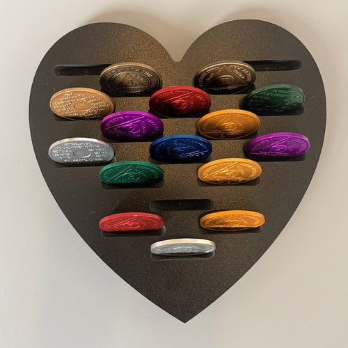 AA Chip Holder AA Coin Holder Sobriety Gift Recovery Gift - Etsy