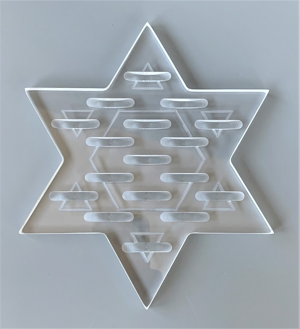 Star of David AA Chip Holder Jewish Recovery Gift Sobriety - Etsy