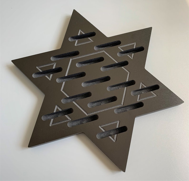 Star of David AA Chip Holder Jewish Recovery Gift Sobriety - Etsy