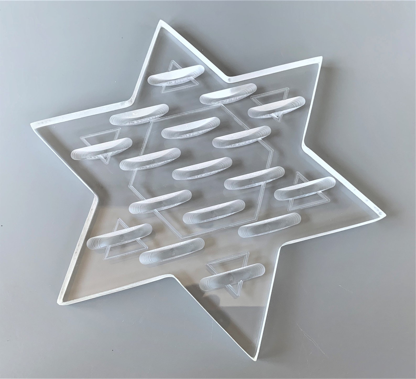 Star of David AA Chip Holder Jewish Recovery Gift Sobriety - Etsy