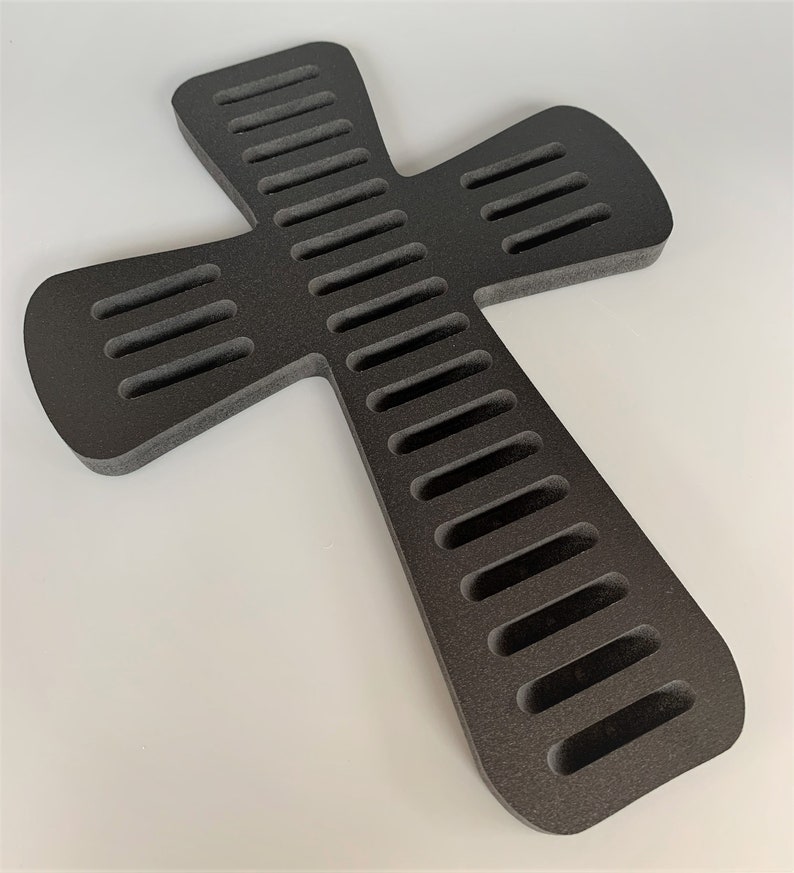 Curved Religious Cross AA Chip Holder Sobriety Gift for Men | Etsy