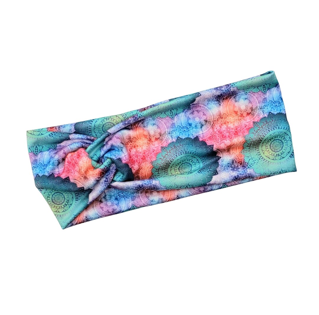 Mandala Headband, Nurse Headband, Medical Assistant, Turban Headband ...
