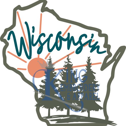 Up North Wisconsin Svg Wisconsin Svg WI Svg Nature | Etsy