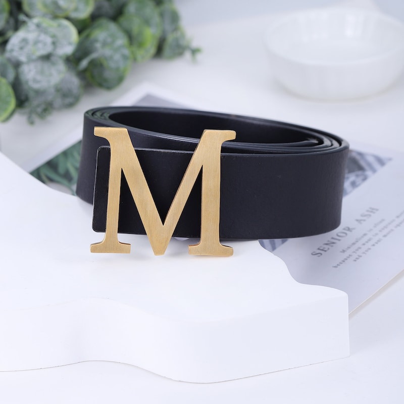 Belt With Chunky Buckles Men - Etsy UK