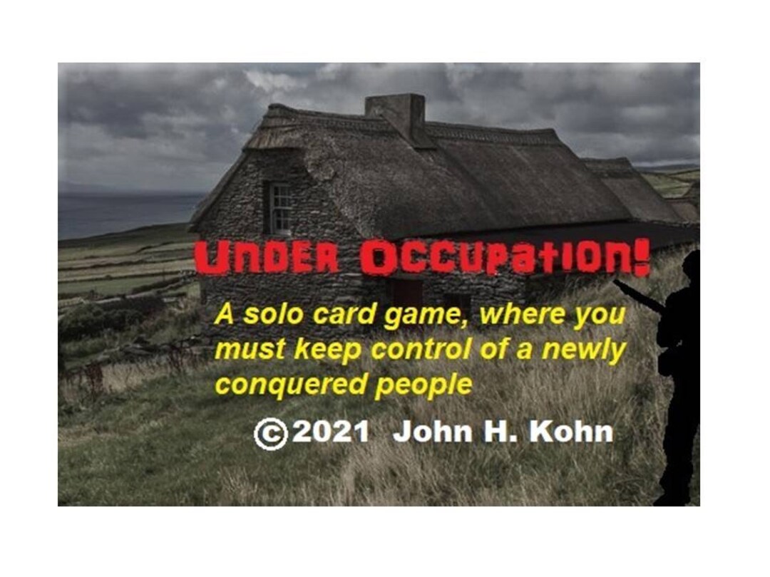 Under Occupation (pnp) - a Solo Card Game - Etsy