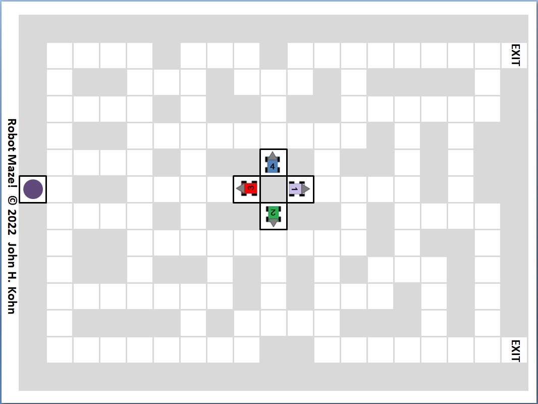 Robot Maze Pnp Game: Futuristic Prison Escape - Etsy