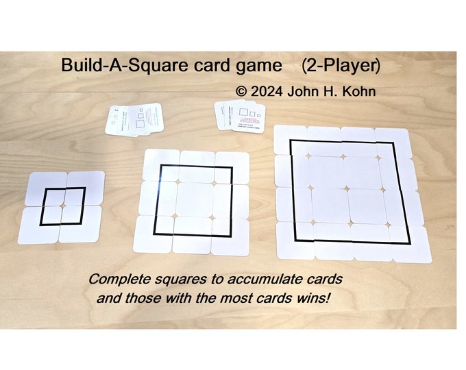 Square Shaped Playing Cards - Etsy