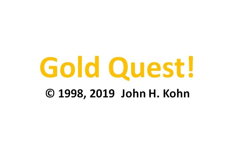 Gold Quest! (pnp) Board Game - Etsy