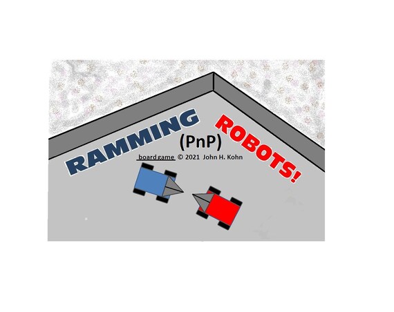 Ramming Robots pnp Board Game - Etsy