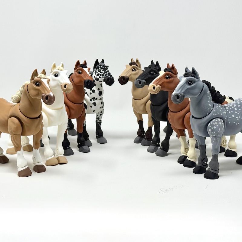 Miniature Palomino Horse - Etsy
