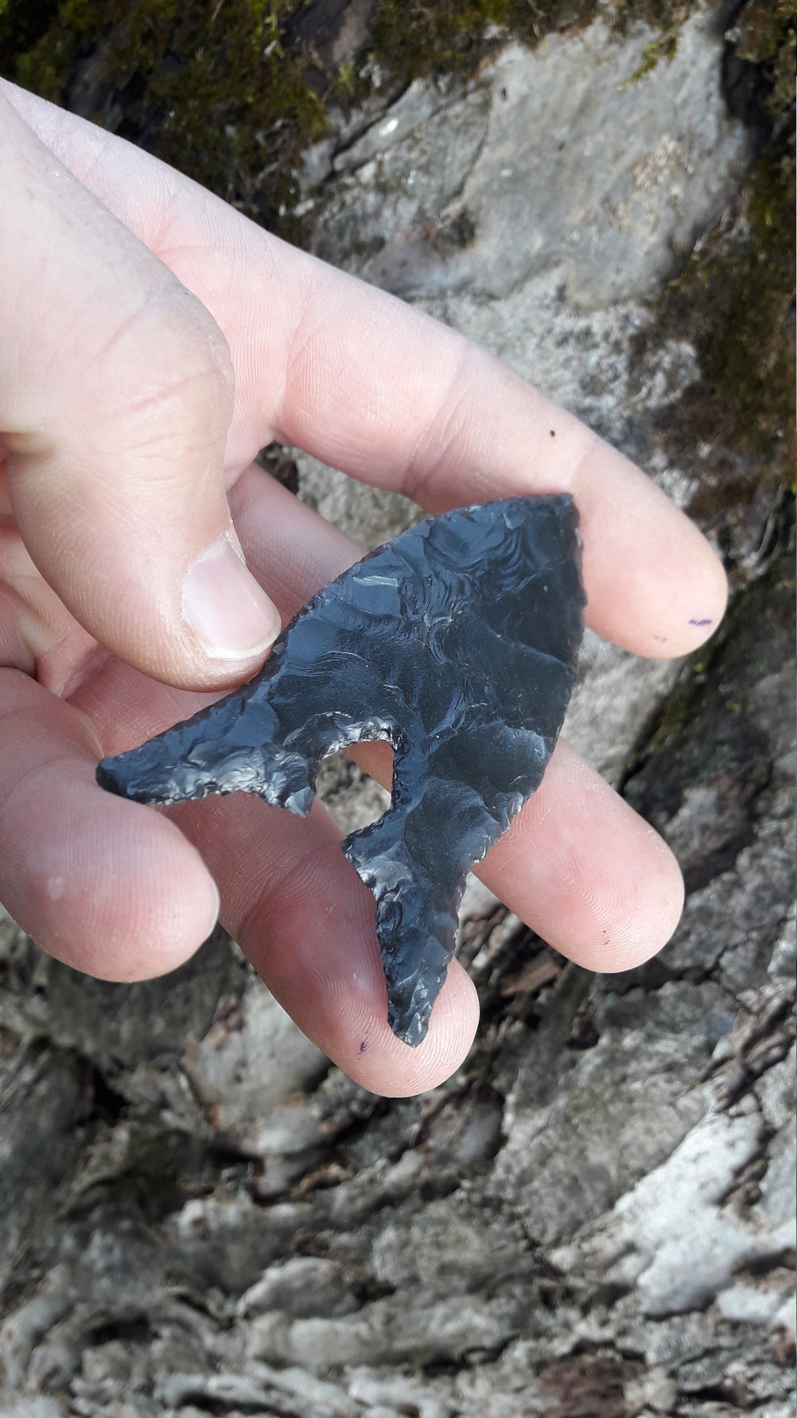 Dazite Stone Ghost Spearpoint - Etsy