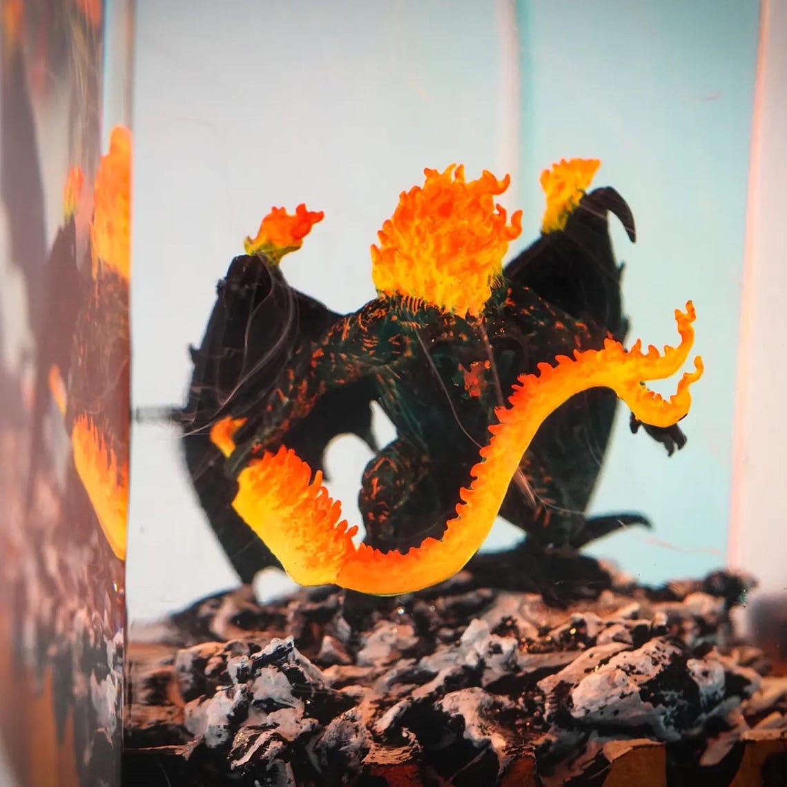 Lord of the Ring Balrog Movie, Epoxy Resin Lamp, Christmas Gift, Gift ...