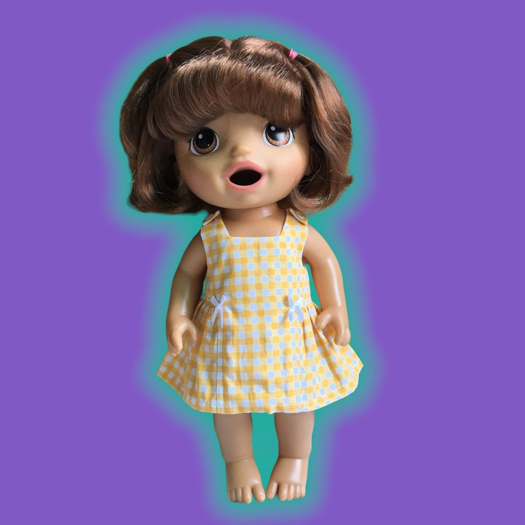 12" Baby Alive Clothes :the Dress - Etsy